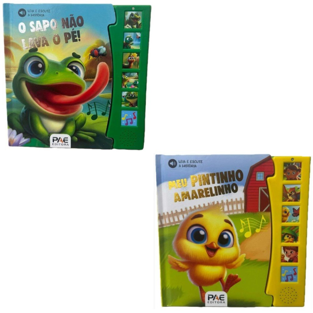Kit: O Sapo Não Lava O Pé! - Leia E Escute A História - Vol. -1 + Meu ...