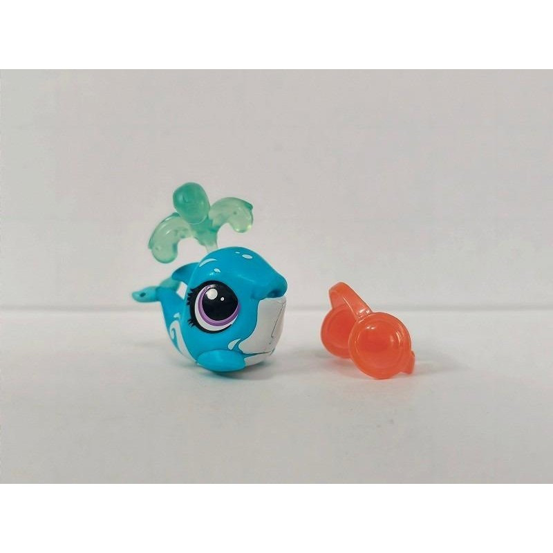 Brinquedo Littlest Pet Shop LPS Azul Orky Miller # 4060 Figura Para ...