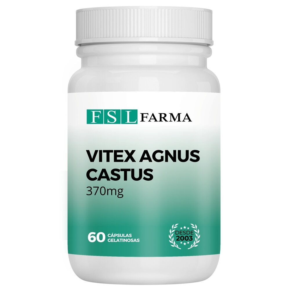 Vitex Agnus Castus 370mg 60 Cápsulas - AC | Shopee Brasil