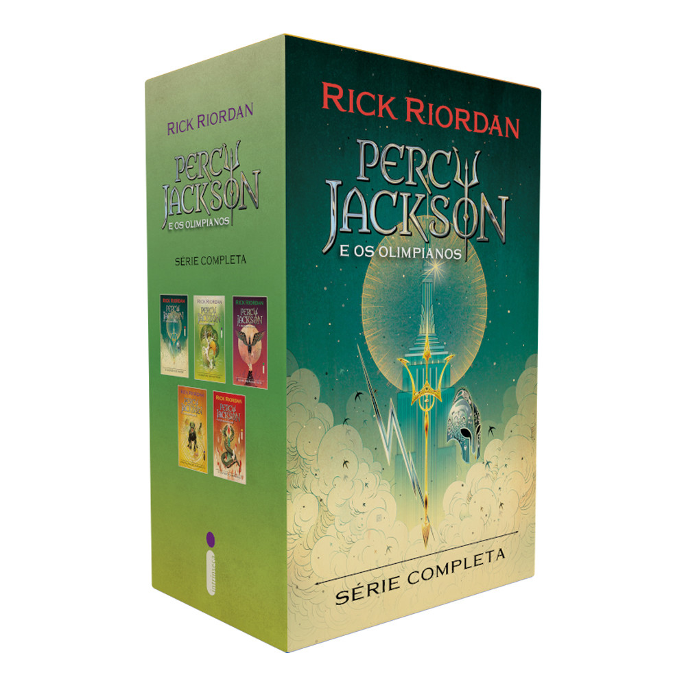 Box Percy Jackson e os olimpianos - Nova edição | Shopee Brasil