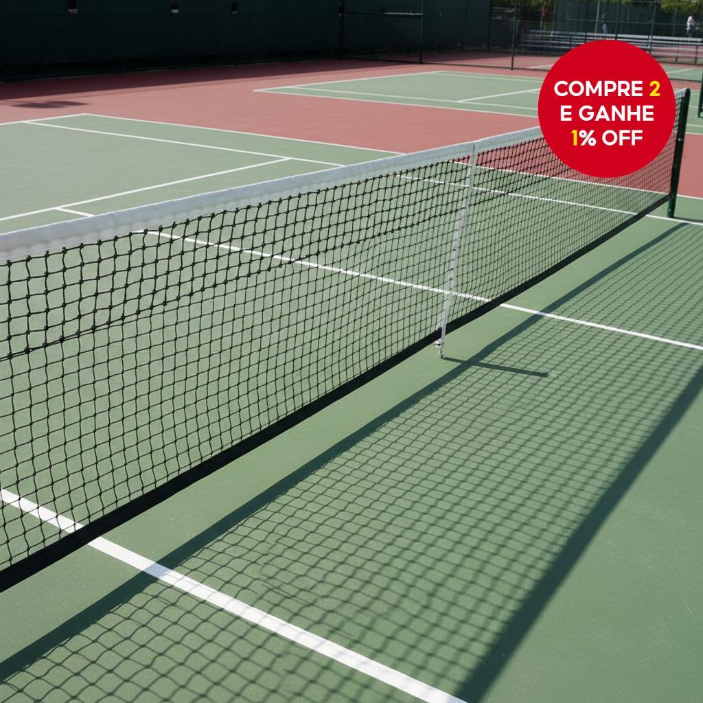Nova rede de badminton para competições indoor, polipropileno vermelho ...