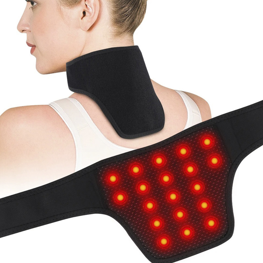 Colar Cervical Ortopedico Autoaquecido Pescoço Coluna Postura Dor ...