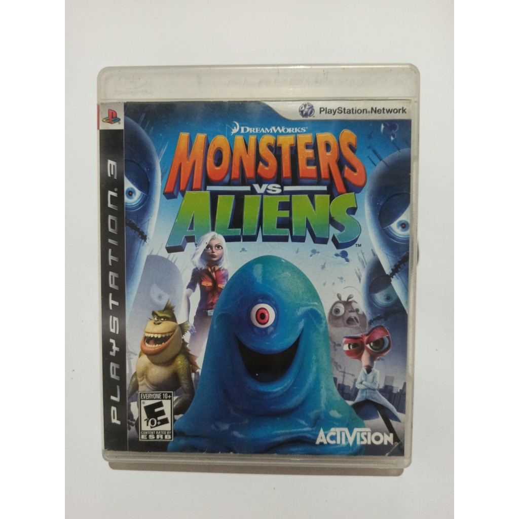 Monsters vs Aliens PS3 Midia Fisica | Shopee Brasil