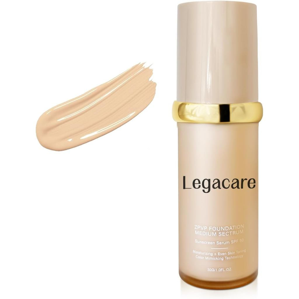 Base Legacare que Muda de Cor - 4 em 1, Base Líquida que Combina com a ...