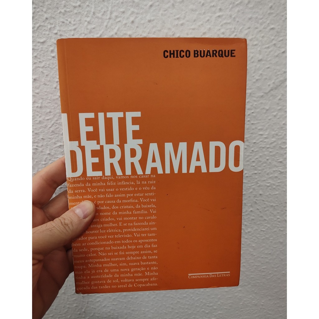 Leite Derramado de Chico Buarque 7698311 | Shopee Brasil