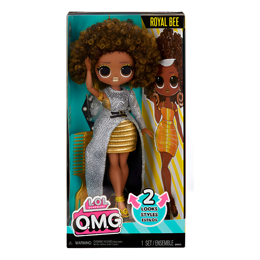 Boneca Lol Surprise Omg Royal Bee Fashion Doll 4+ | Shopee Brasil