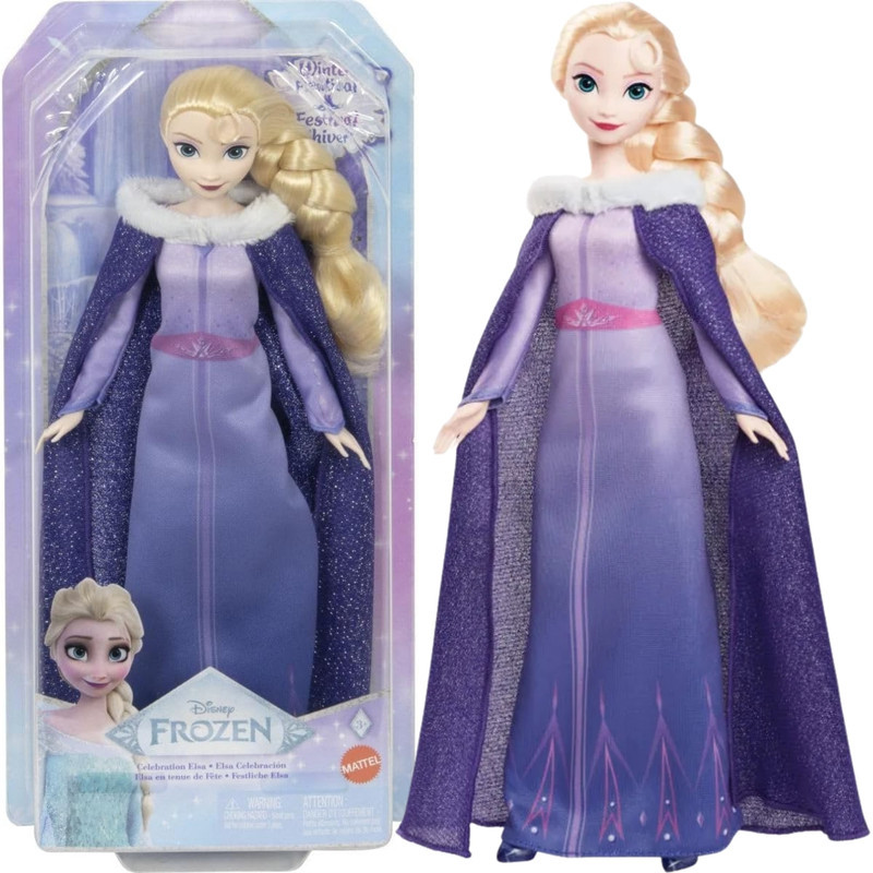 Boneca Disney Frozen Elsa Vestido de Baile Real - Mattel Jdx41 | Shopee ...