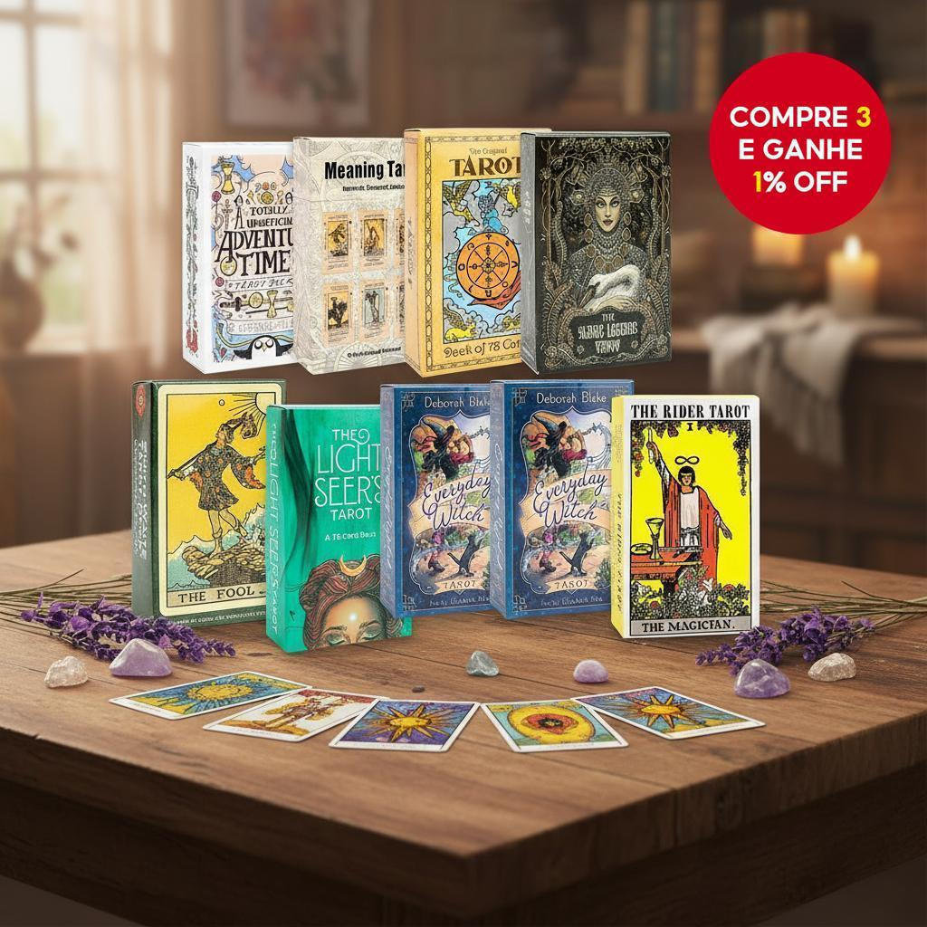 Baralho de Tarot Rider Waite com significados em espanhol e inglês ...