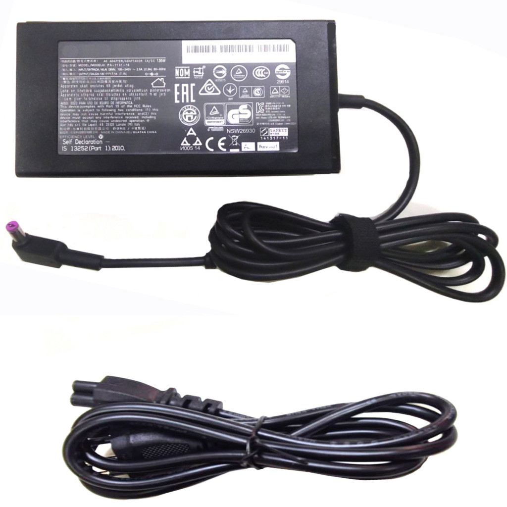 Fonte Gamer Compativel Para Notebook Acer 135w predator,Helios , nitro ...