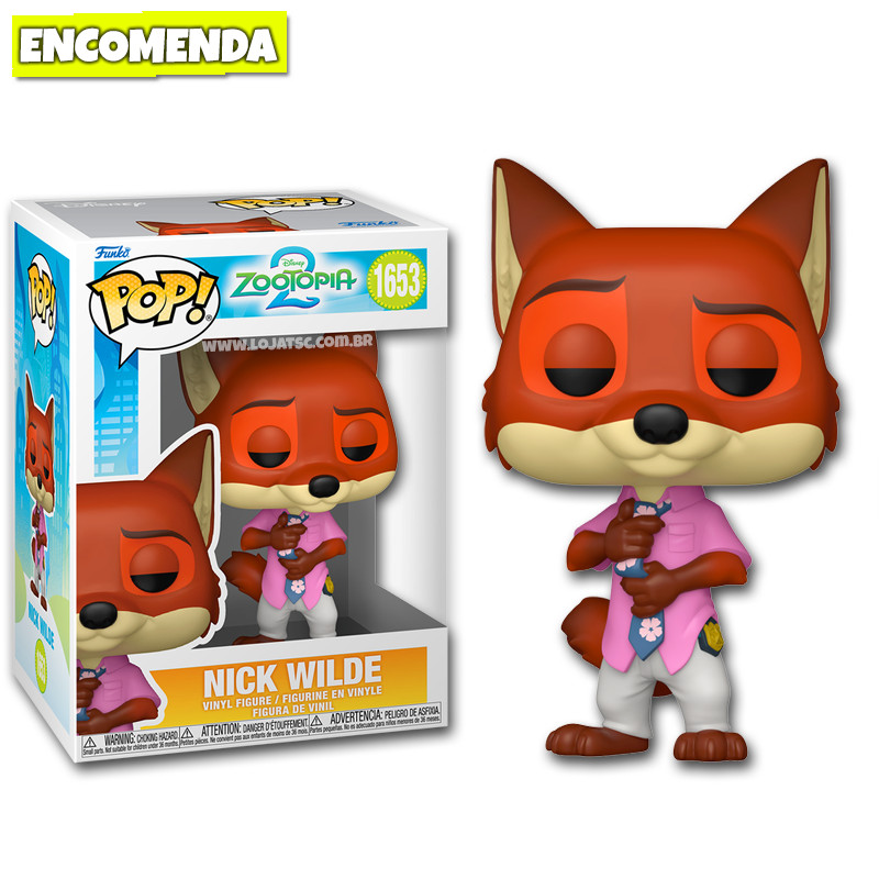 Funko Pop Zootopia 2 - Nick Wilde 1653 | Shopee Brasil