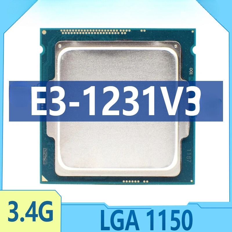 Procesador Cpu Xeon E3-1231v3 E3 1231 v3 3.4 GHz Processador CPU Quad ...