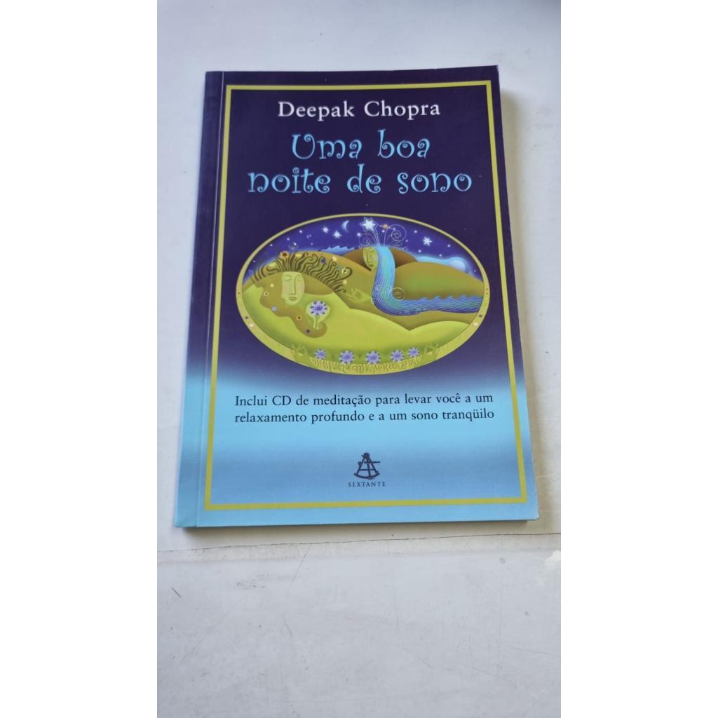 Uma Boa Noite De Sono de Deepak Chopra | Shopee Brasil