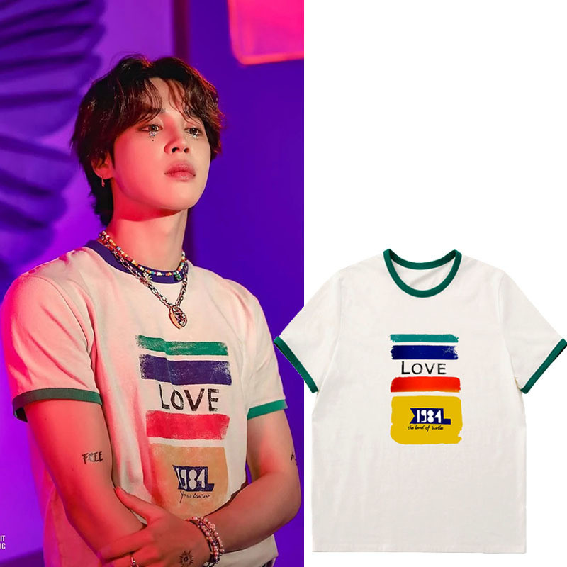 Coreano Kpop Menino Banda Bls Jimln Mesmo Estilo Na Moda Solto ...