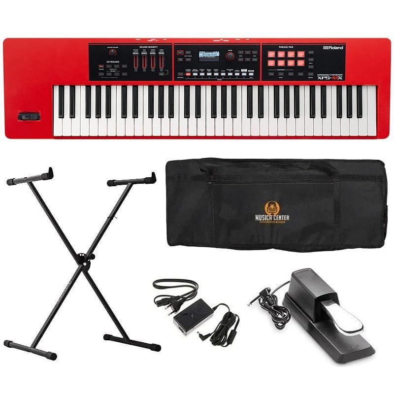 TECLADO SINTETIZADOR ROLAND XPS-10X-RD - RED (KIT) | Shopee Brasil
