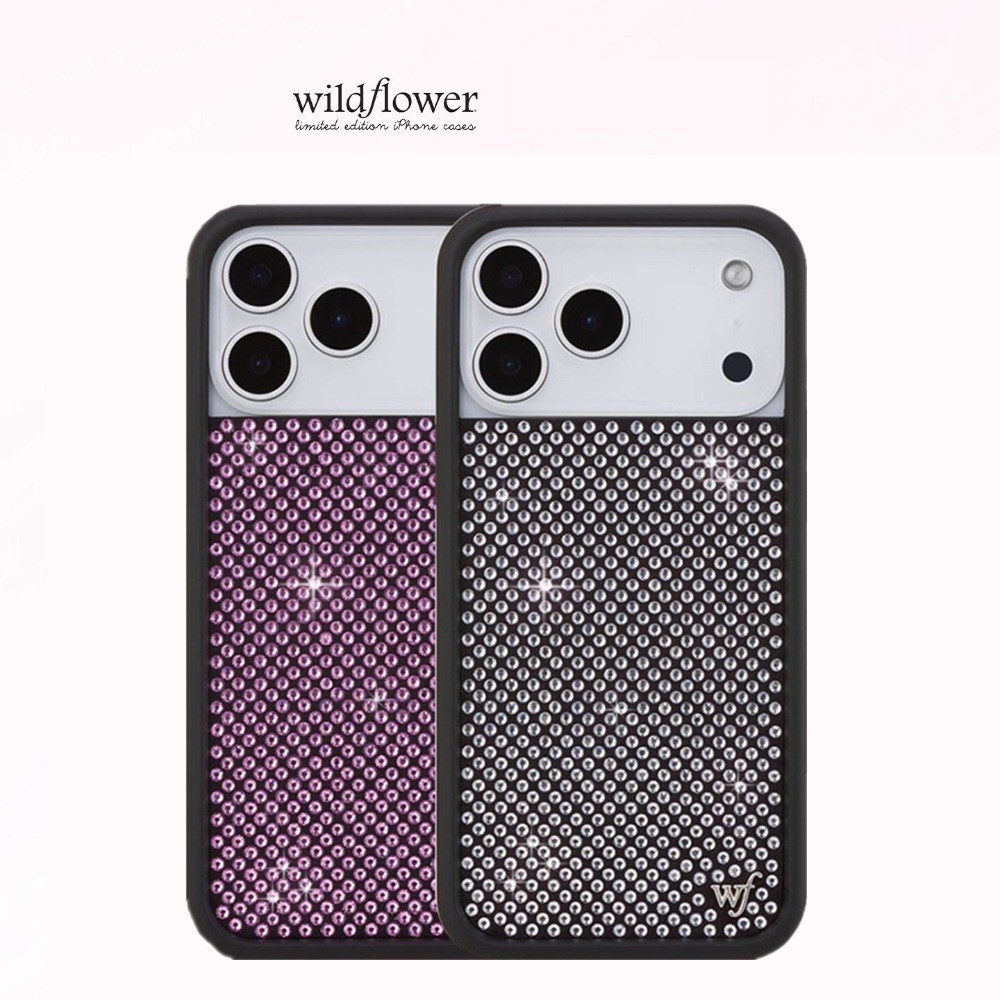 Capa WF Com Caixa Wildflower Shine Glitter Diamond De Telefone Para ...