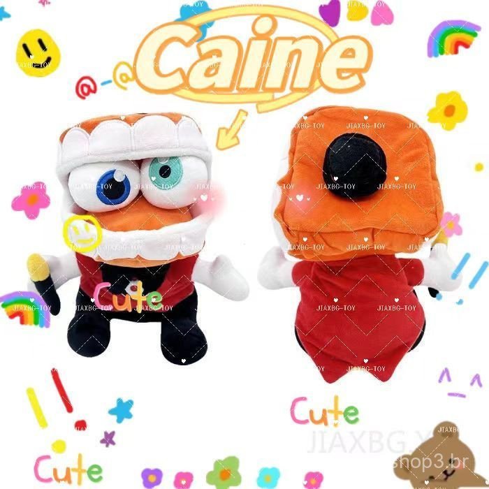 The Amazing Digital Circus Caine Plush Toy Dolls Gift for Kids Home ...