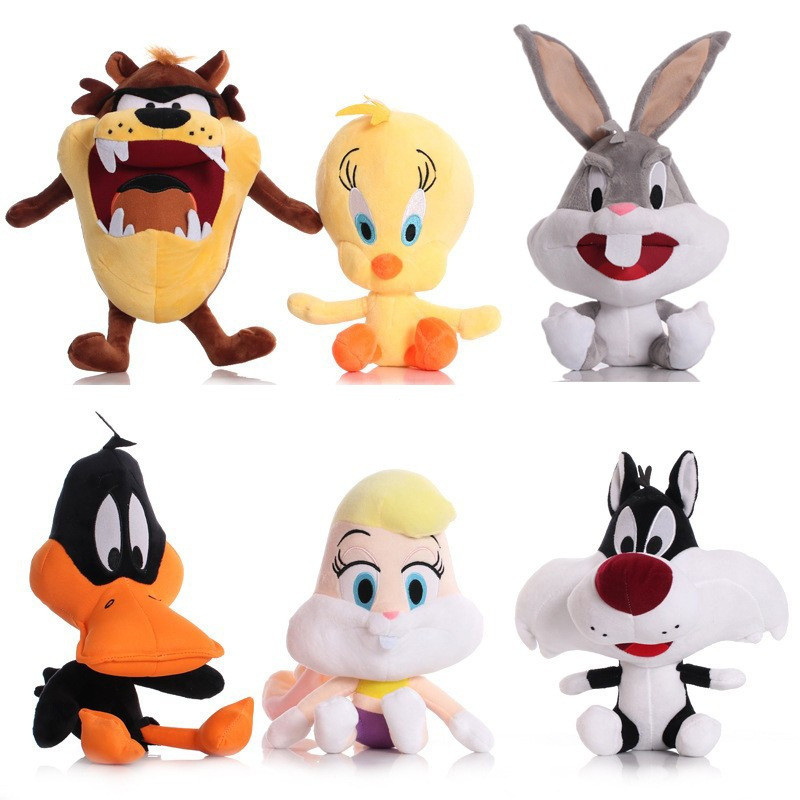 Seis brinquedos de pelúcia de 20-30cm da Disney Space Slam Dunk ...