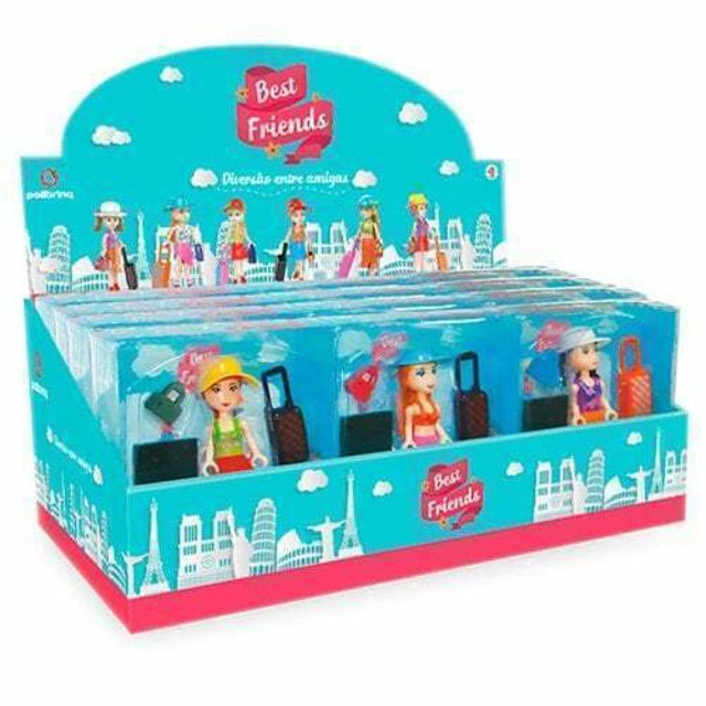 Kit Bonecos Articulados Best Friends - Bl589 | Shopee Brasil
