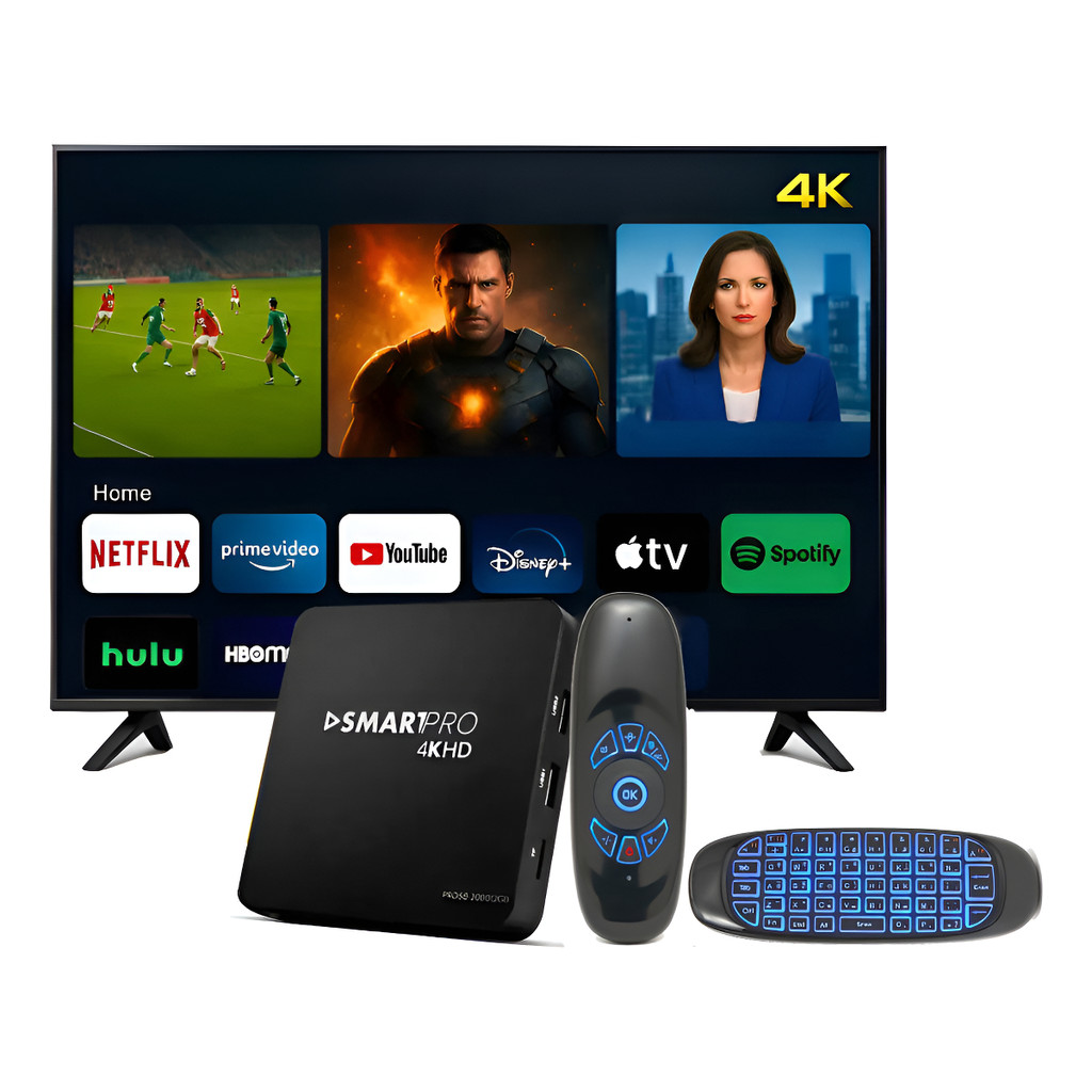 Smart Pro Tv Box 4k + Air Mouse De Brinde Bahrein | Shopee Brasil