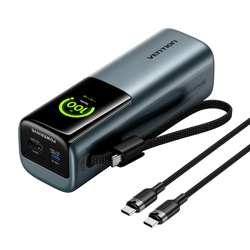 Vention - Power Bank 27000mah 200w PD 3.1 Notebook Celular | Shopee Brasil