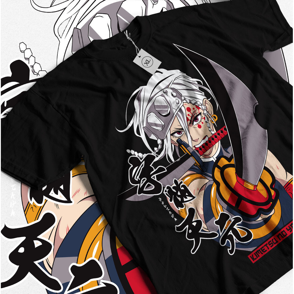 Uzui Tengen T-shi RT Demon Sailor Demon Slayer Técnica de Anime com RT ...
