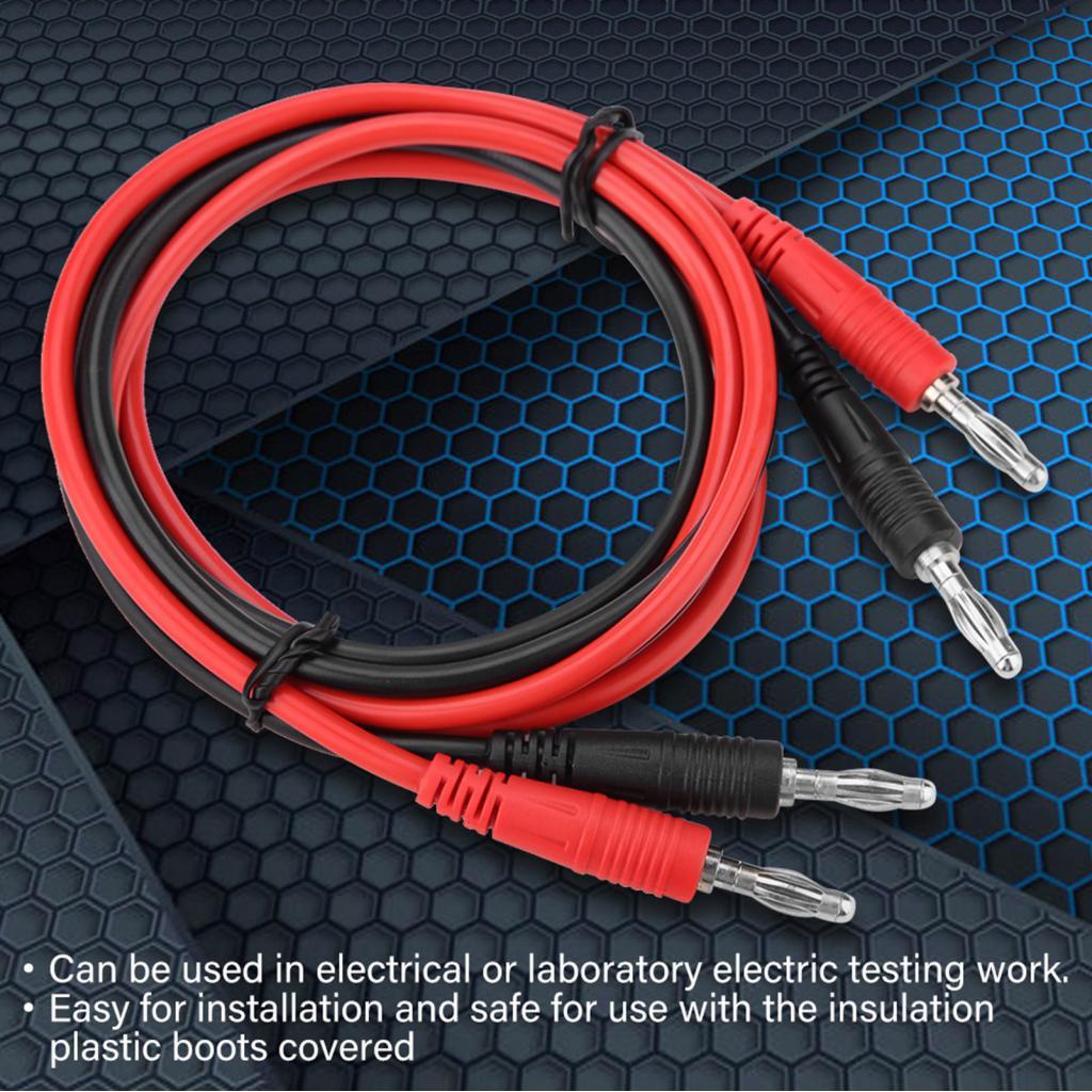 housespace.br-SIP-TW P1041 2Pcs 4mm Banana Plug to Test Cable ...