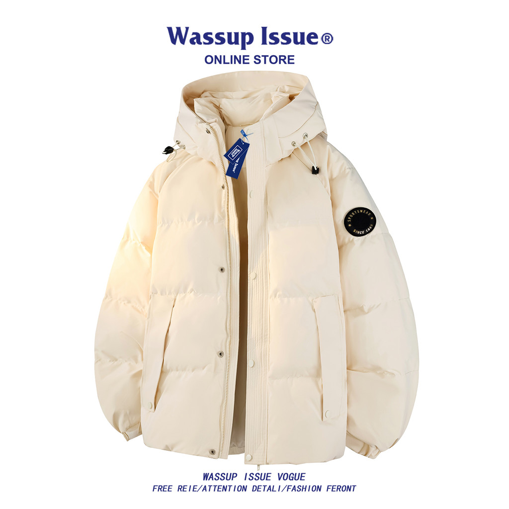 WASSUP ISSUE American Street Wear Workwear Jaqueta Masculina Leve Casal ...