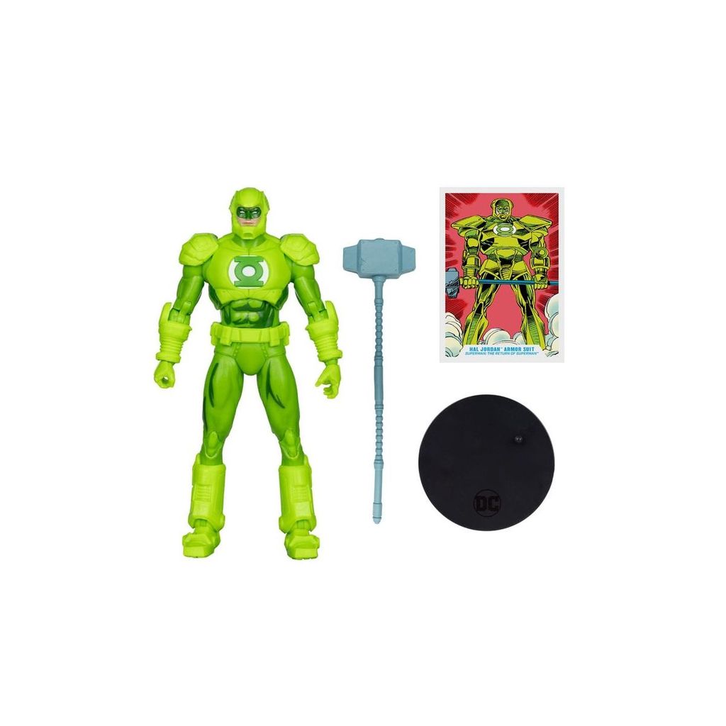 HAL JORDAN ARMOR SUIT- RETURN OF SUPERMAN - DC MULTIVERSE - 7" SCALE ...