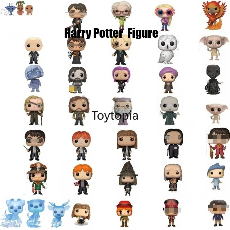 Figura De Vinil Harry Potter Hermione Ron Voldemort Malfoy Nick Filch ...