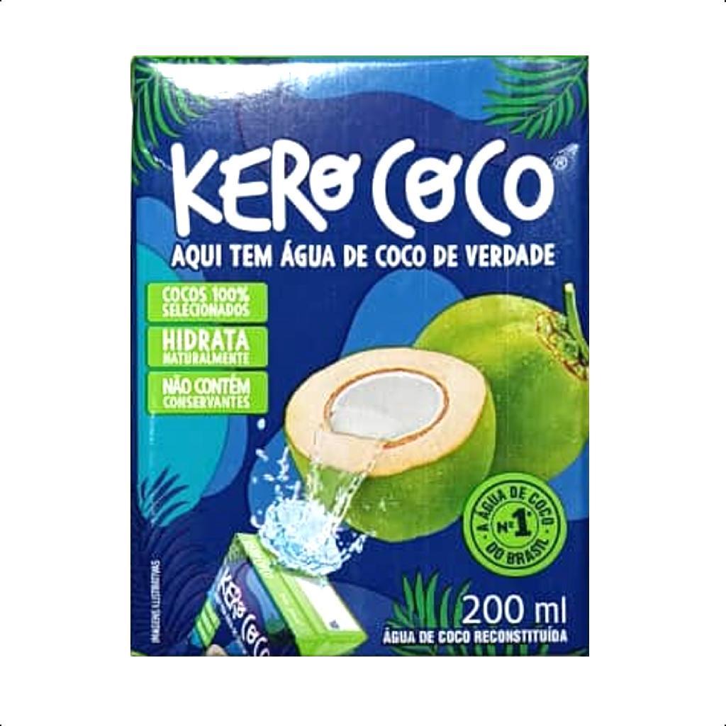 Água De Coco Kero Coco Caixa 200ml Kit com 03 unidades | Shopee Brasil