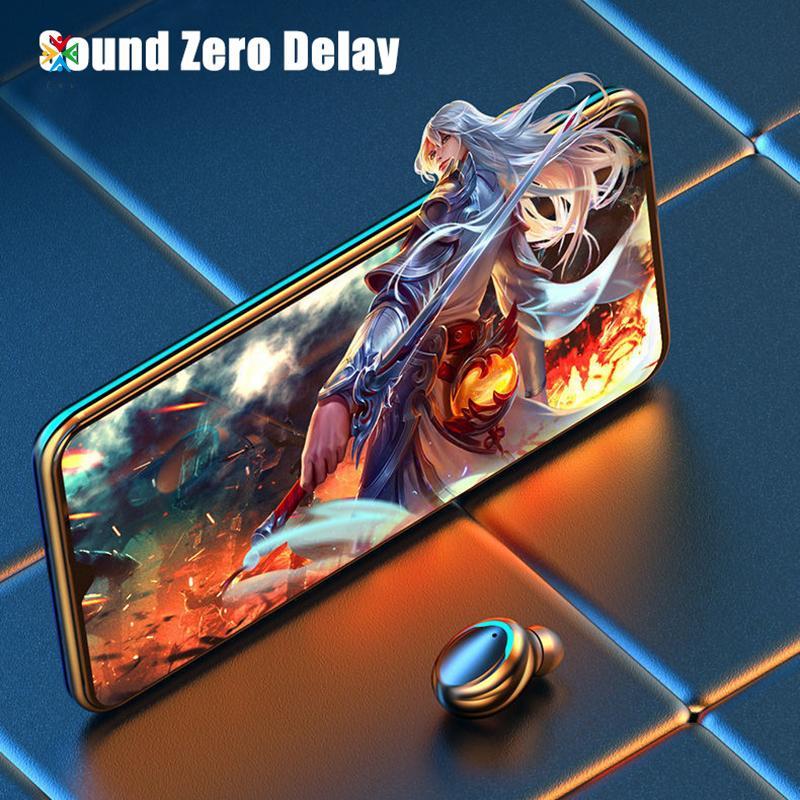 F9-5 TWS Fones De Ouvido Sem Fio Com Display De Bateria E Controle De ...