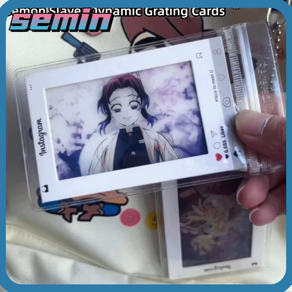 Cartões Criativos De Demon Slayer SEMIN , Marcador De Grade Kochou ...