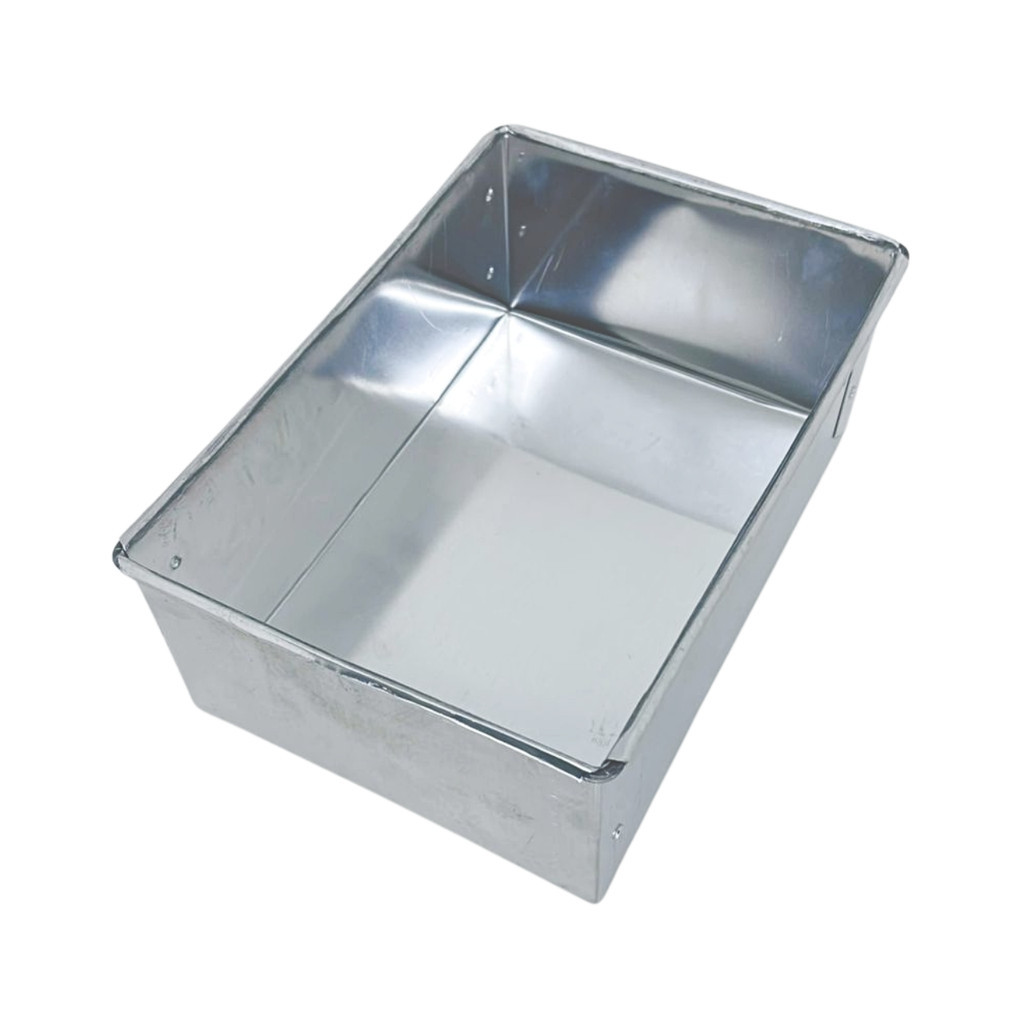 Forma Alta Para Bolo Retangular Fixa 30x22x10 Aluminio Profissional ...