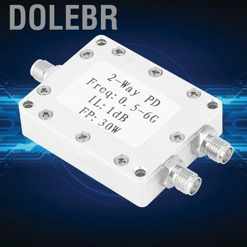 Dolebr RF Power Splitter Aluminum Alloy Durable Corrosion Resistant Low ...