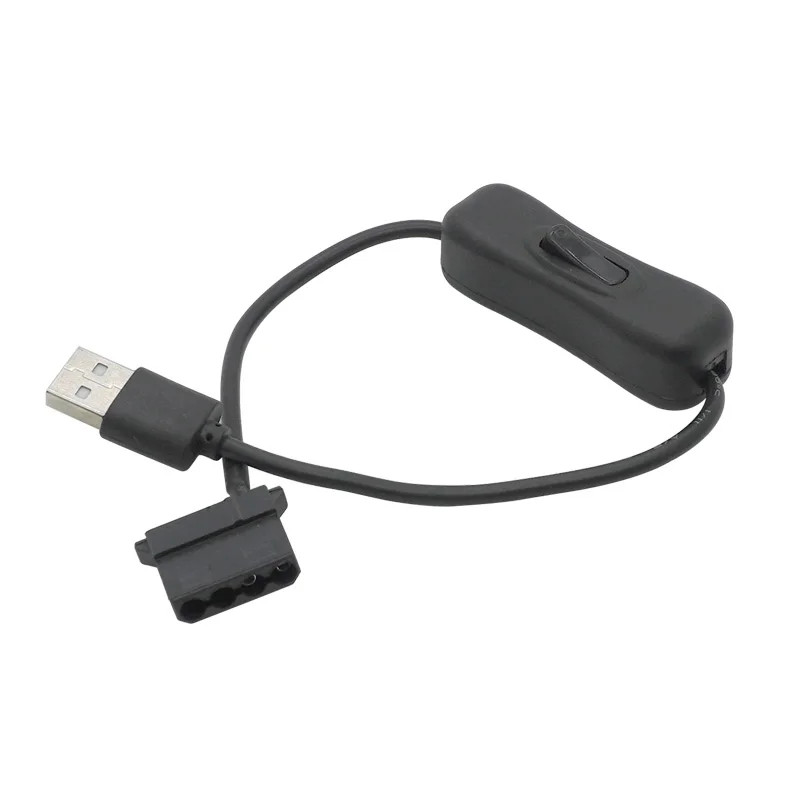 ADAPTADOR DE COOLER FAN MOLEX PARA USB COM INTERRUPTOR | Shopee Brasil