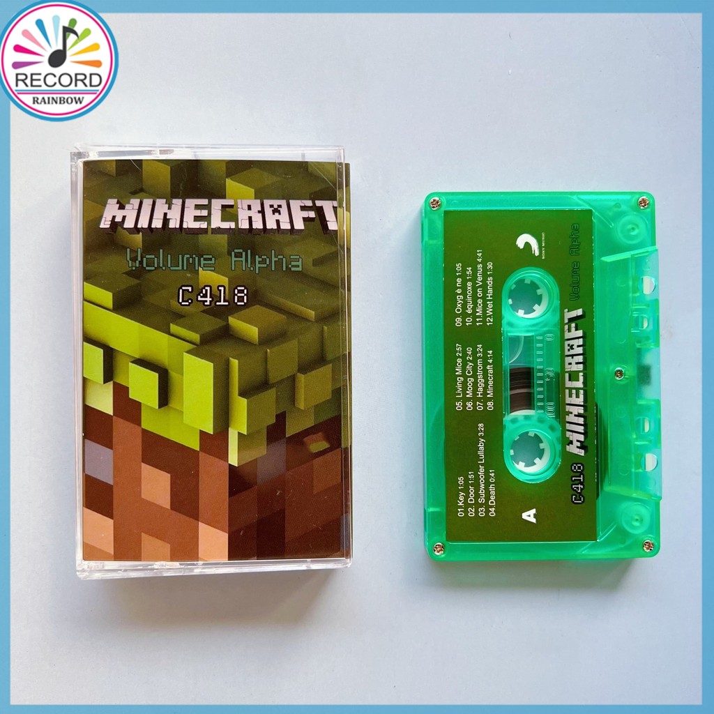 C418 Minecraft Volume Alpha Fita K7 Cassette Tape Brand New [Lacrado ...