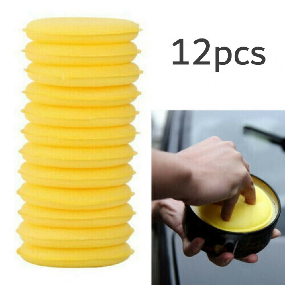 [Clearance]Sponge No Debris Soft Applicator Auto Care Car Foam Pads ...