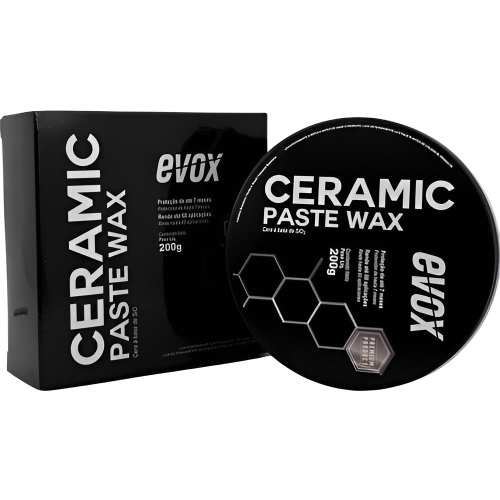 Cera De Sio2 Ceramica Automotiva Paste Wax Evox 200g | Shopee Brasil