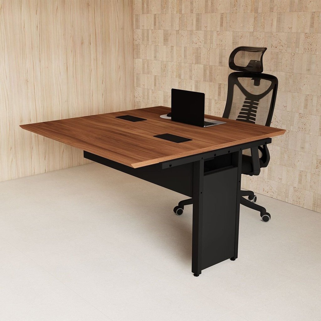 Mesa Auxiliar Dupla 1,20m de Plataforma de Acoplar para Escritório com ...