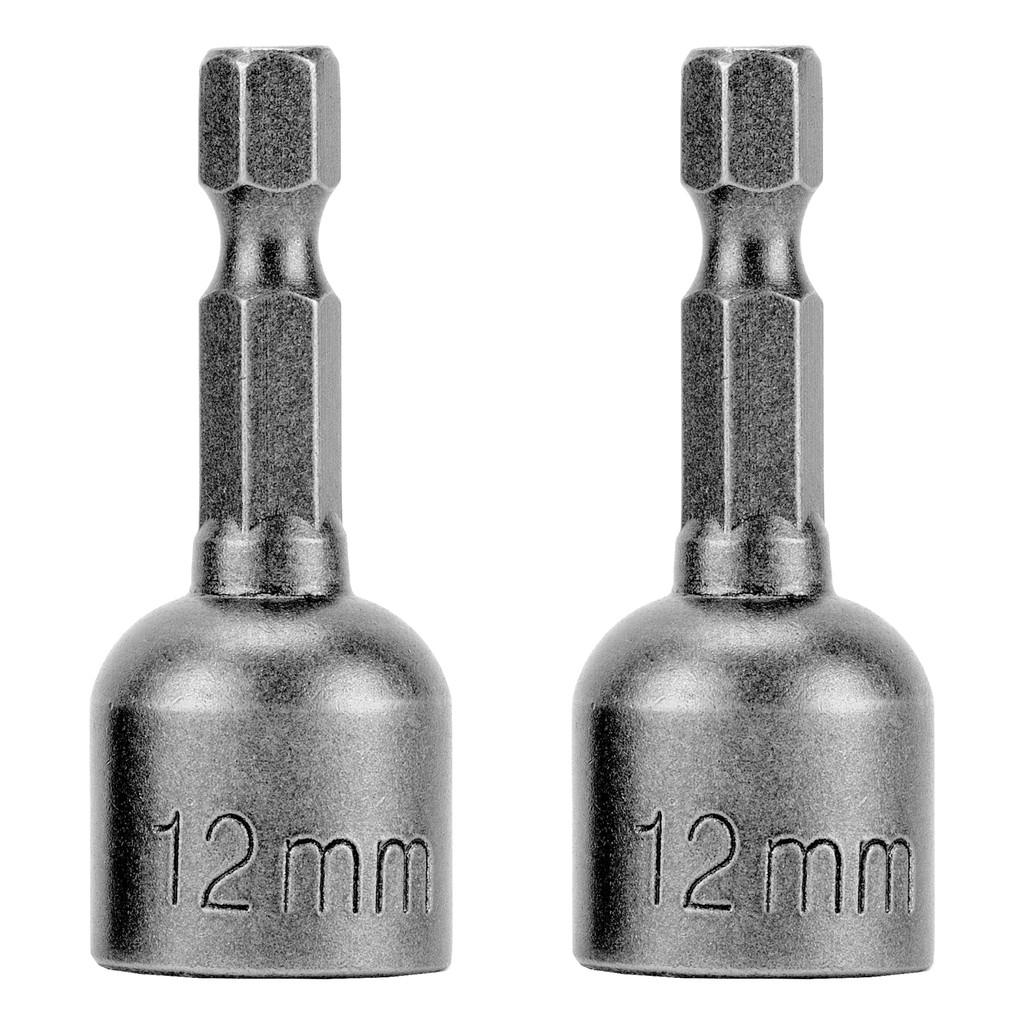 SOQUETE MAGNETICO PARA PARAFUSADEIRA, 12 MM - L 45 MM 2 PC//MTX ...