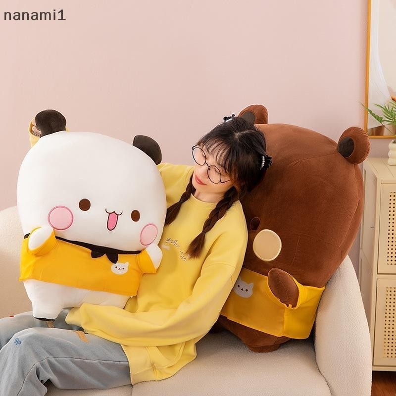 Nanami1 1 Piece 20/40cm Kawaii Stuffed Doll Soft Pillow Warm Toy Bubu And Dudu Panda Bear Plush ...