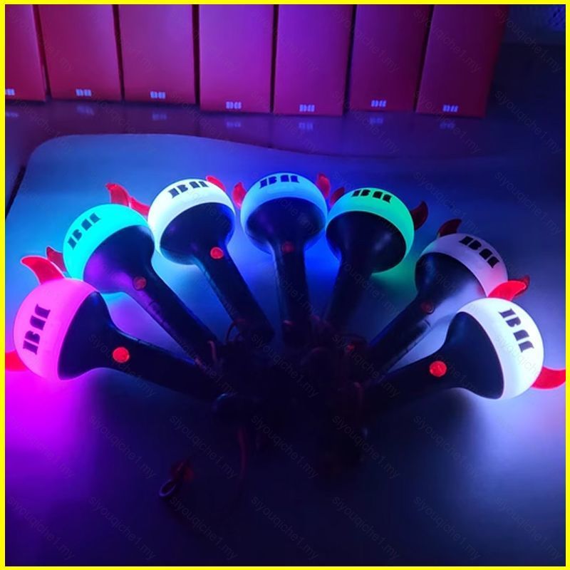 SY2 BABYMONSTER Colorido mini Bastão De Luz 11 Cm Chaveiro Bolsa ...