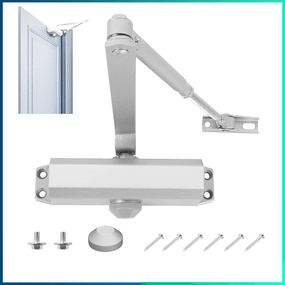 Mola Aérea Para Fechar Porta Portão Madeira Alumínio Ate 25-65KG ...