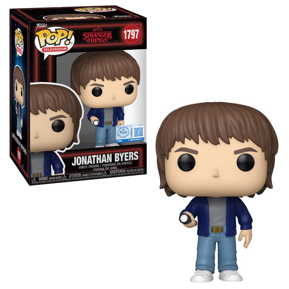 Boneco Funko Pop Exclusivo Stranger Things T5 Jonathan Byers | Shopee ...