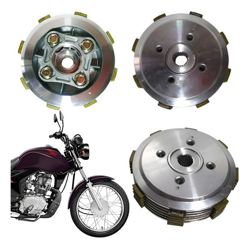 Kit Embreagem Cg 125/150 Titan/fan 2009 2010 2011 2012 2013 A 2015 ...