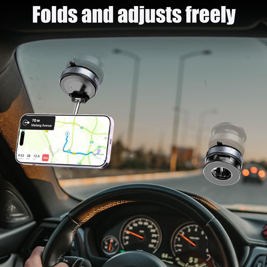 Suporte De Telefone Para Carro Com Ventosa Estável Compatível Todos Os ...