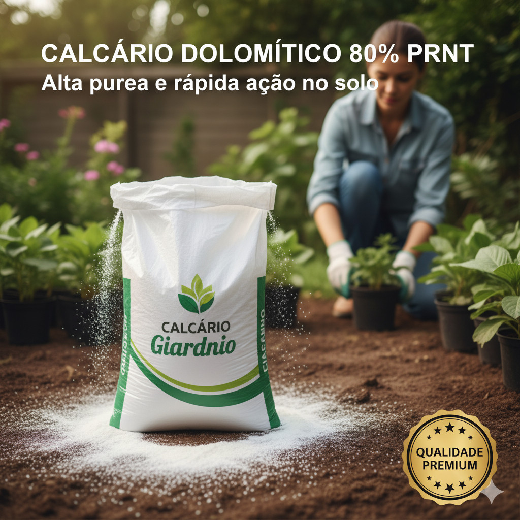 Calcário Agrícola Plantarys 5kg – Alta Solubilidade, Corrige Acidez do Solo e Fornece Cálcio e ...