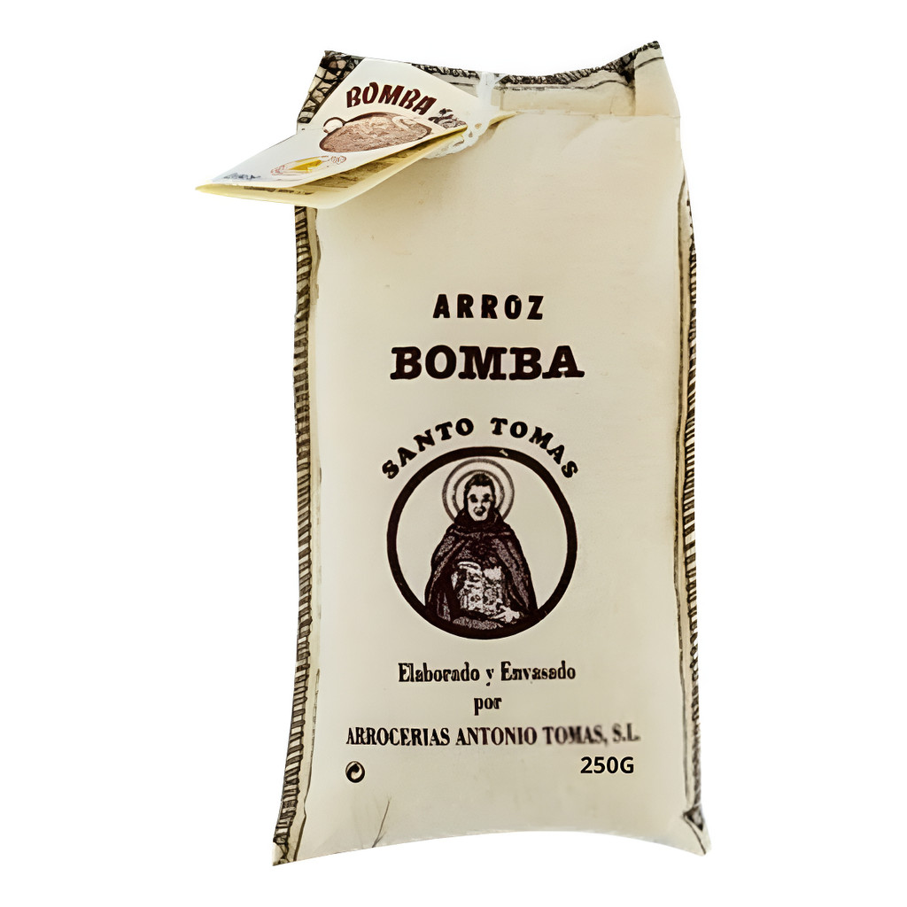 Arroz Bomba Para Paella Santo Tomas 250g | Shopee Brasil