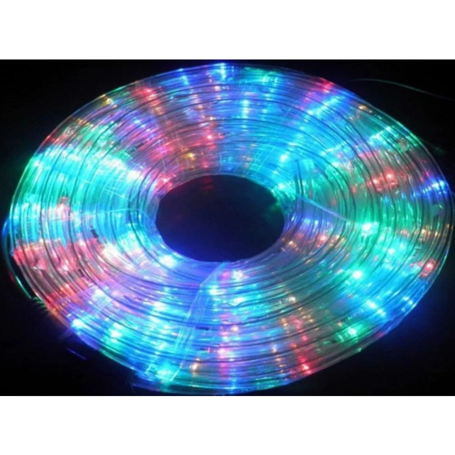 Luzes de Natal LED coloridas - 220V, 10 metros de comprimento, 1 metro ...
