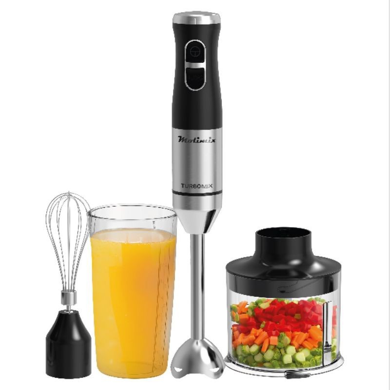 Mixer Molimix Turbo Mix MMX-1000 - 1000W - 3 Em 1 - 110V/60HZ - Preto e ...